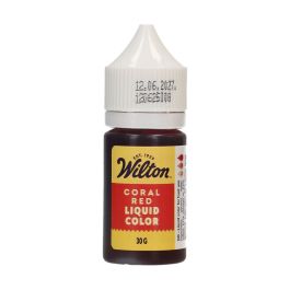 Течна боя - Огнено червена - 30 g - Wilton