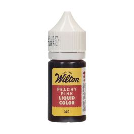 Течна боя - Прасковено розово - 30 g - Wilton